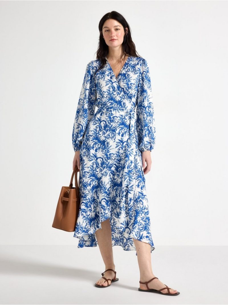 Haljina – Midi wrap dress