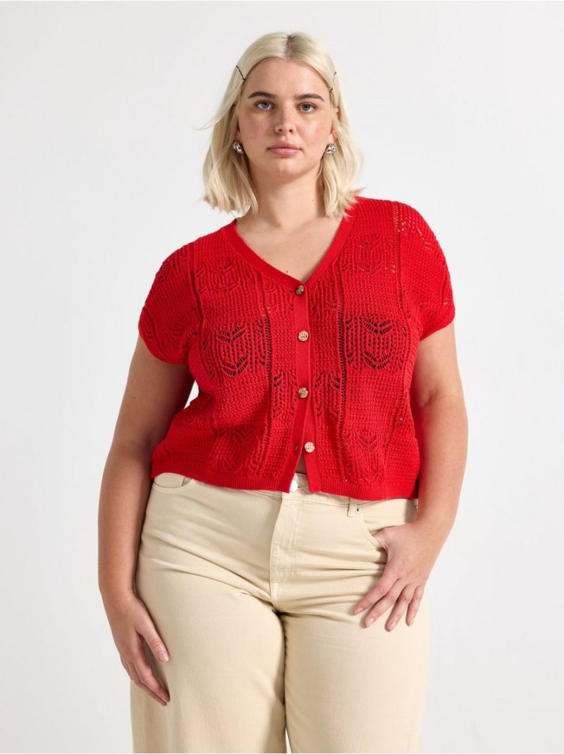 Kardigan – Sleeveless cardigan