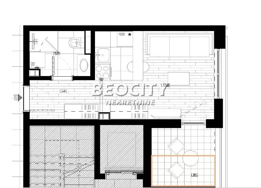 Jednosoban stan, 28 m2, Surčin, Autoput za Zagreb ID: 130605