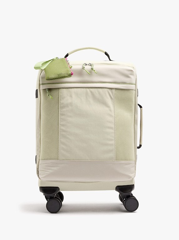 NYLON TRAVEL SUITCASE WITH HANGER