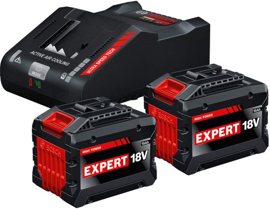 Set 2 x Bosch EXBA18V-150 baterija + punjač EXAL18V-160 (1600A0373Z)