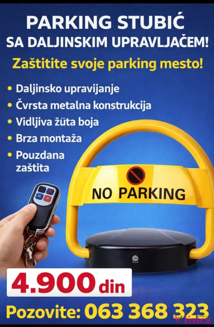 Parking stubić sa daljinskim upravljačem