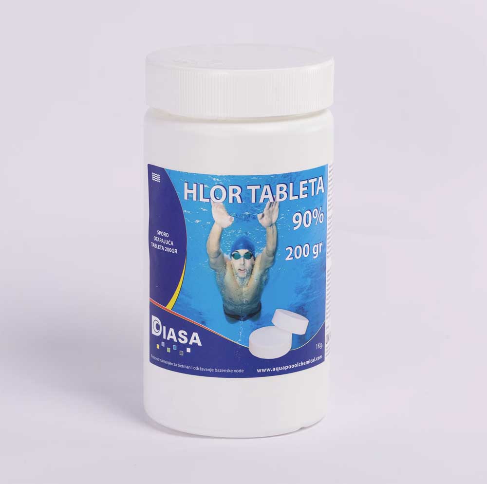 Hlor tablete za tretman vode u bazenima 5x200g Diasa 1kg