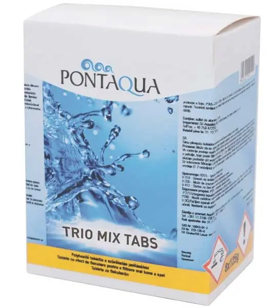 Pontaqua Trio Mix Tablete za bazene sa trostrukim efektom 5x125g