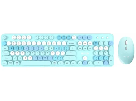 Aula Bežični set tastatura i miš AC306 Blue 2.4G