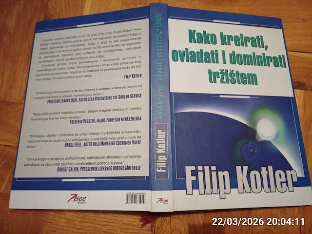 KOTLER, KAKO KREIRATI, OVLADATI I DOMINIRATI TRŽIŠTEM