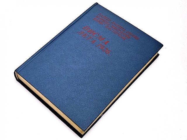 Pisma leta 1926. / R. Rilke, M. Cvetajeva, B. Pasternak