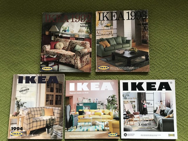 IKEA KATALOG X 5