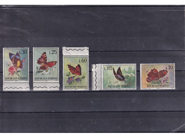 San Marino 1963 Fauna