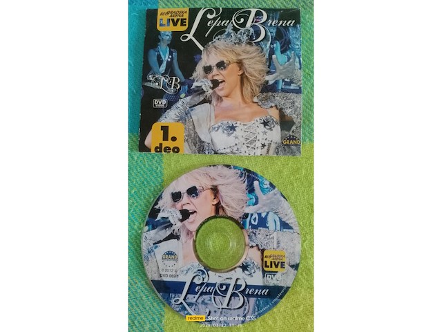 DVD LEPA BRENA BEOGRADSKA ARENA LIVE