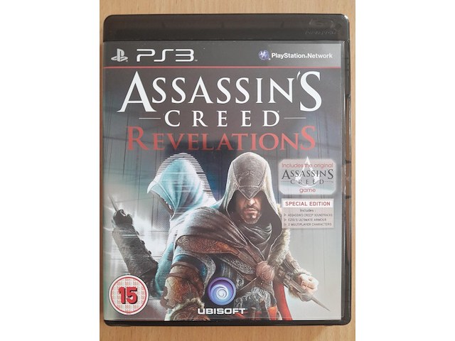 Assasins Creed - Revelation PS3 special edition