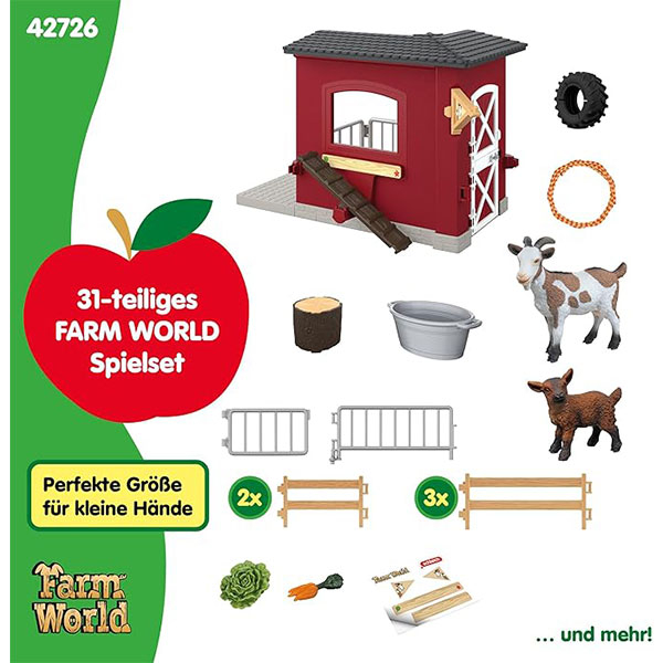 Schleich Goat stable Staja sa kozama 42726
