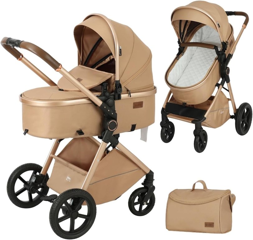 KOLICA ZA BEBE KIDILO K05 KHAKI