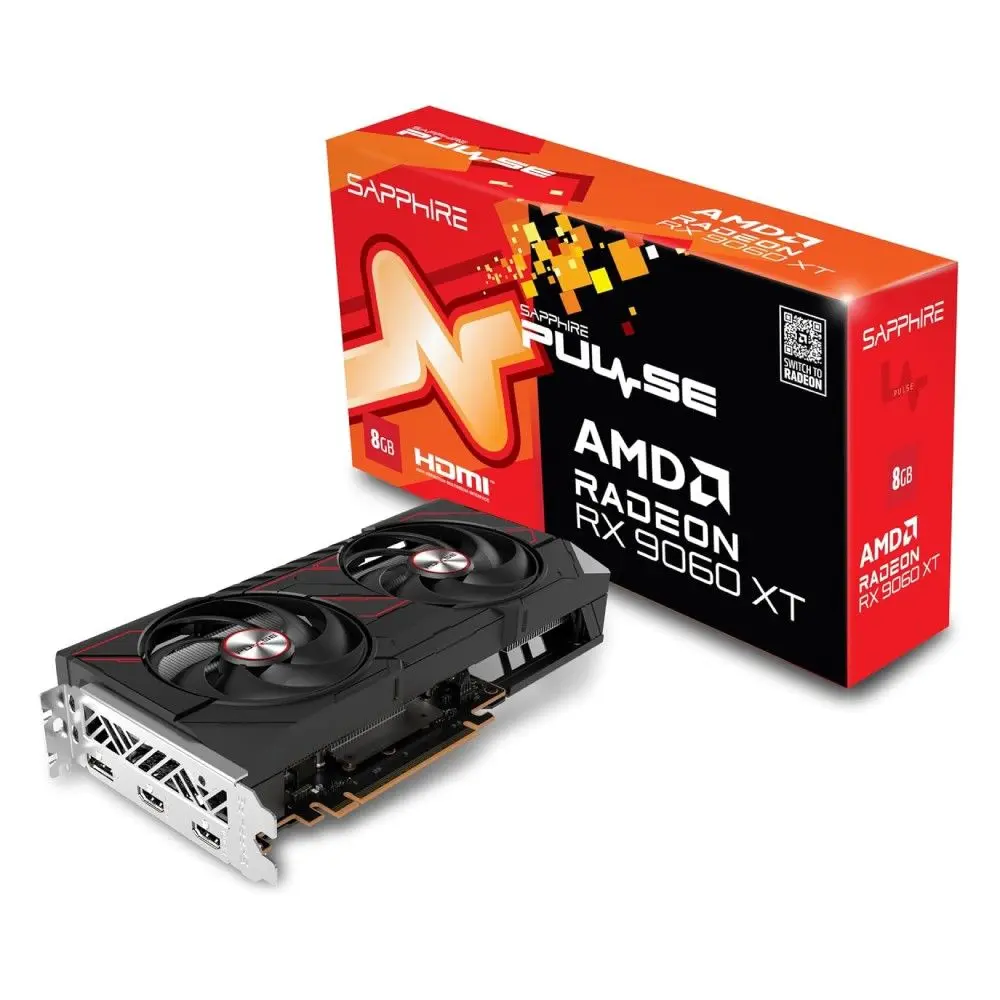 SAPPHIRE PULSE AMD Radeon RX 9060 XT 8GB GPU