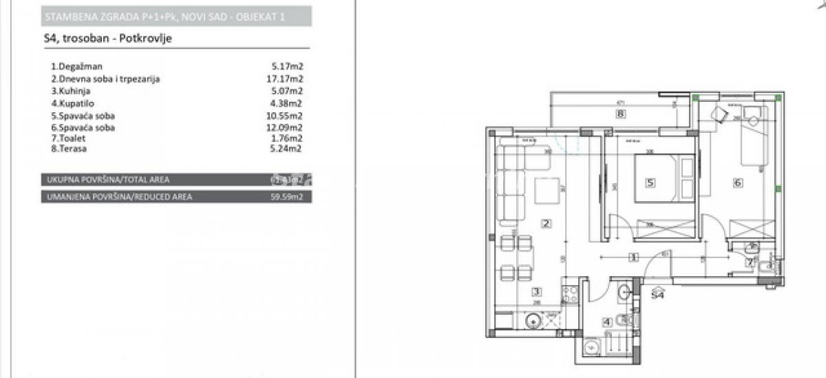 Stan - Novi Sad, Adice - ID oglasa 22420
Stan - Novi Sad, Adice  - ID oglasa 22420