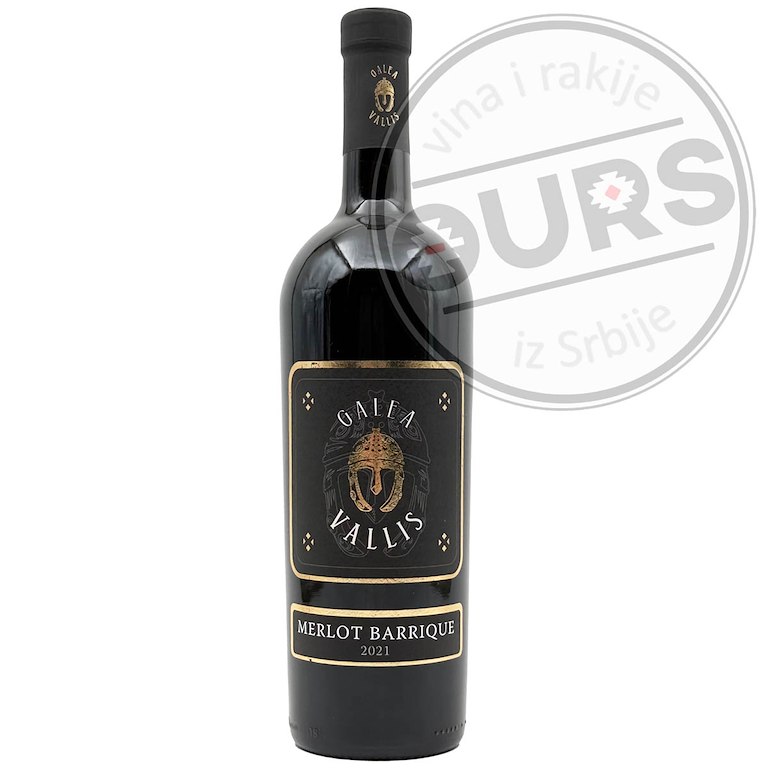 Vinarija Galea Vallis Merlot 2021 0,75L