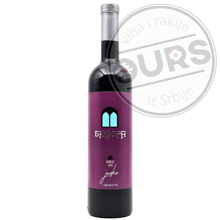 Vinarija Janko Shiraz Bifora 0,75L