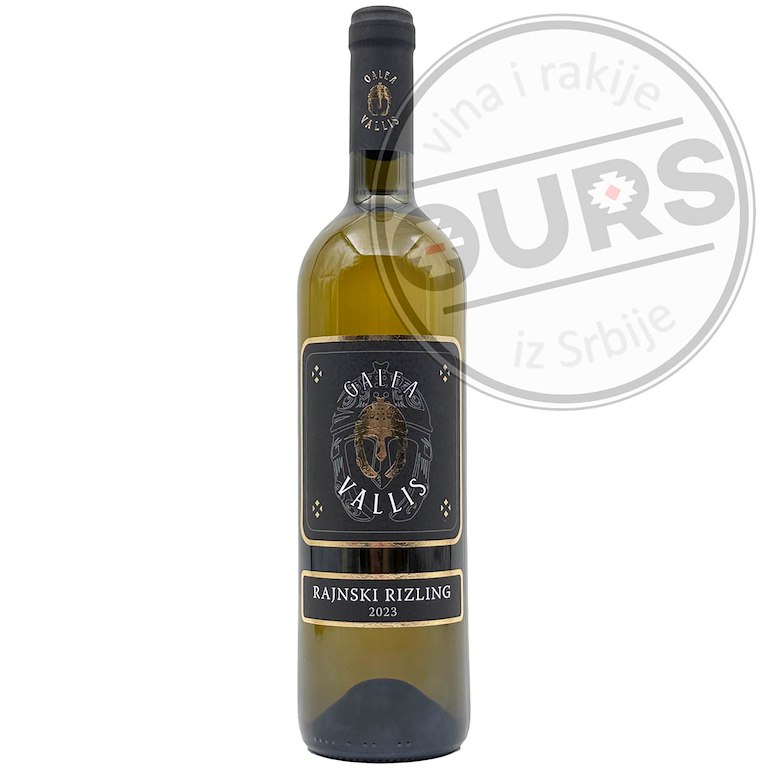 Vinarija Galea Vallis Rajnski Rizling 2023 0,75L