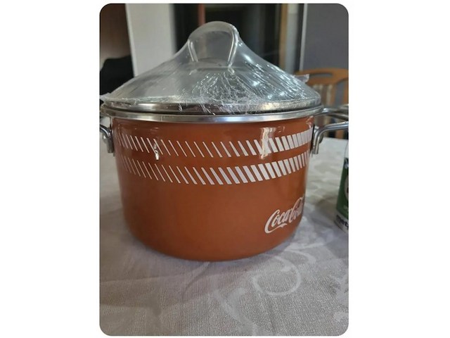 Coca Cola Koka Kola braon šerpa 20cm 4l