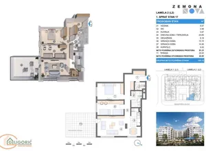 Prodaja Stan - Beograd, Zemun Centar - Gornji Grad - Meandri