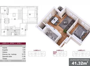 Prodaja Stan - Novi Sad, Veternik - Lipov Gaj