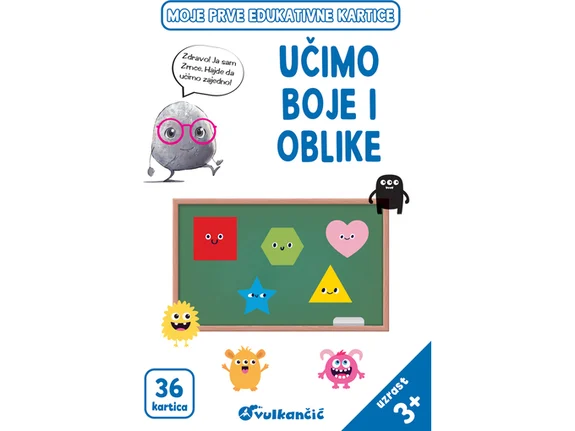 Zrnce kartice – Učimo boje i oblike – latinica - grupa autora