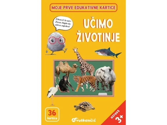 Zrnce kartice – Učimo životinje – latinica - grupa autora