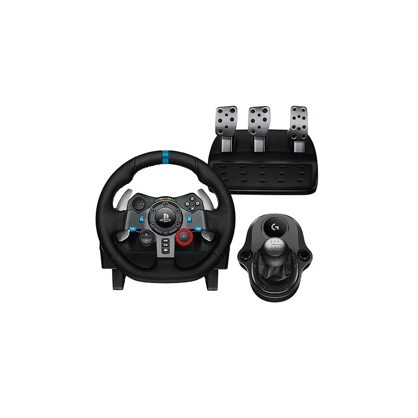Logitech G29 Driving Force Gaming Racing Wheel + Logitech Shifter