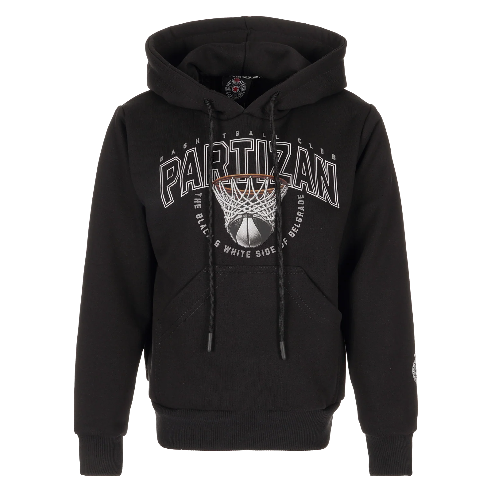 Dečiji duks "Partizan koš", crni