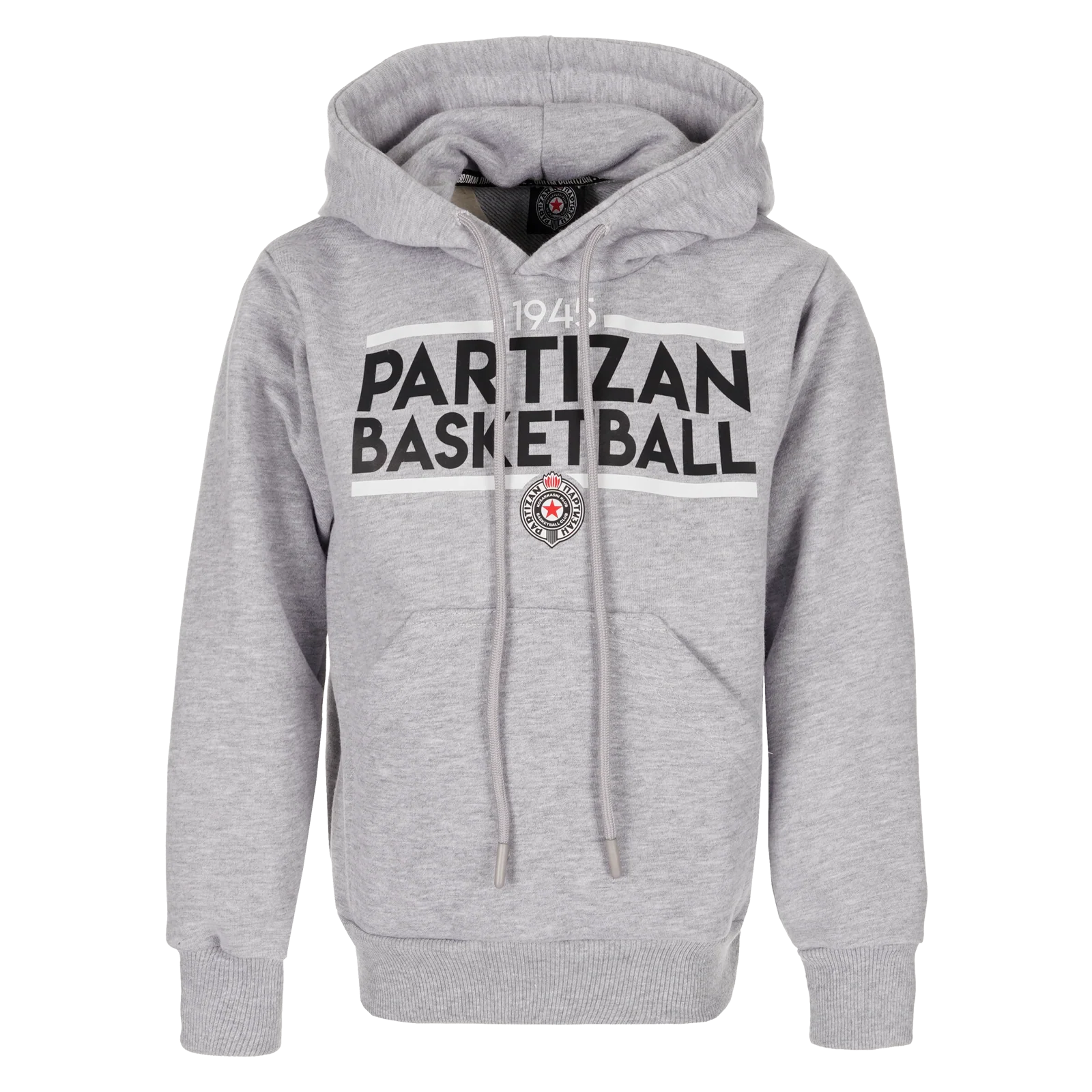 Dečiji duks "Partizan basketball", sivi