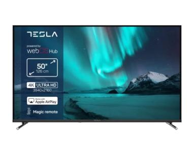 TESLA SMART LED TV 50 Tesla 50E655BUW 3840x2160/UHD/4K/DVB-T2/S2/C/Frameless/WebOS