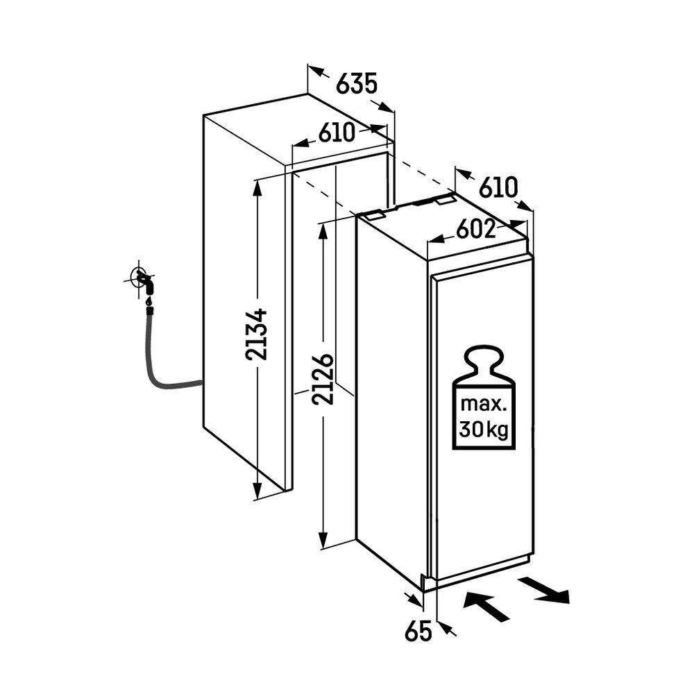 Liebherr ugradni frižider ERBdi 9670