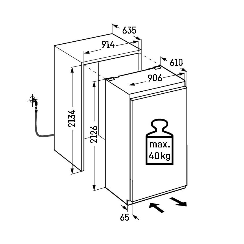 Liebherr ugradni frižider ERBdi 9971