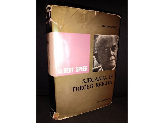SJEĆANJA IZ TREĆEG REICHA - Albert Speer