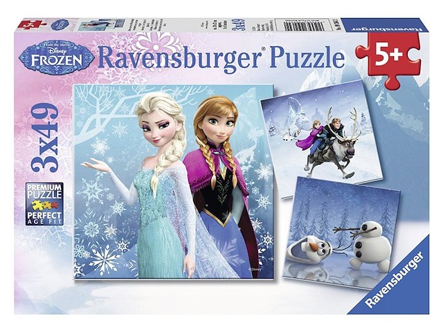 Ravensburger puzzle Dečije puzle - 3x49 - Disney - Frozen  3x49 delova RA09264