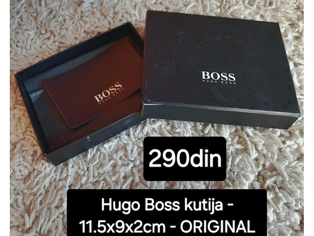 Hugo Boss kutija crna - ORIGINAL