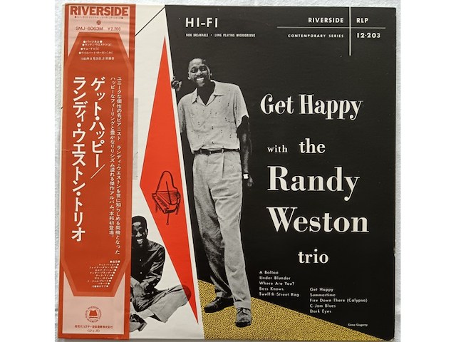 RANDY  WESTON  TRIO - GET HAPPY (Japan Press)