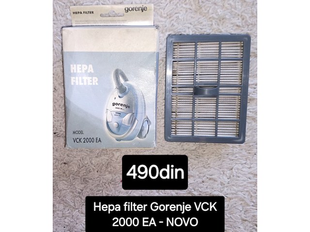 Hepa filter za usisivač Gorenje VCK 2000 EA - NOVO
