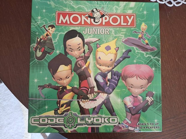 Monopoly junior na Engleskom+Osvajač