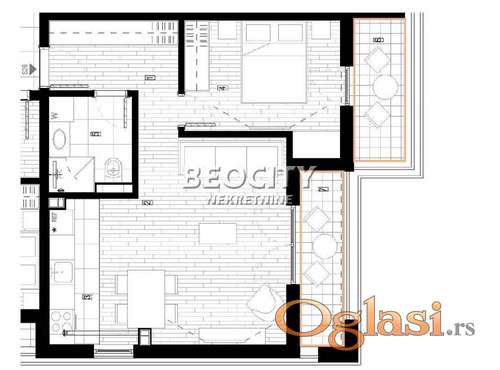 Surčin, Radiofar, Autoput za Zagreb, 1.5, 55m2