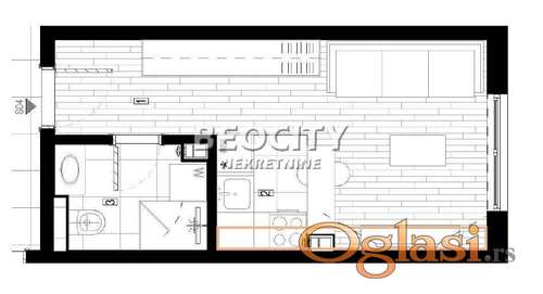 Surčin, Radiofar, Autoput za Zagreb, 0.5, 24m2