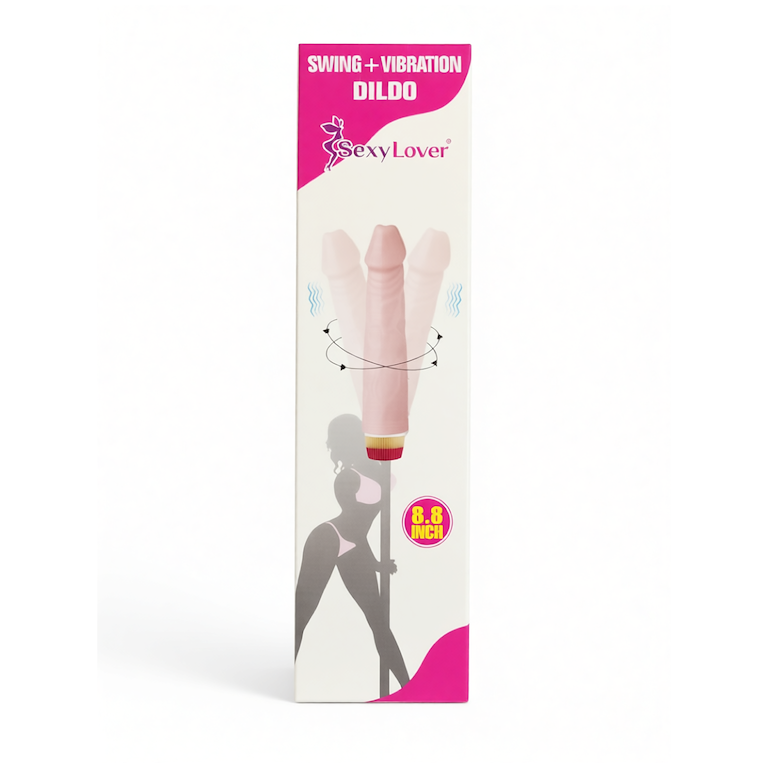 Swing Vibration Dildo 8.8″