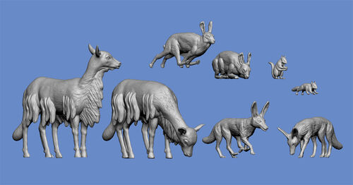 Germania-Figuren 72-SCIFI-ANIMAL-0002 Animal 02