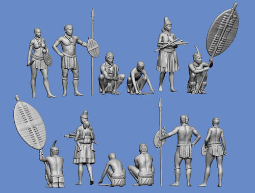 Germania-Figuren 72-8546 Zulu 01