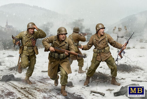 Master Box 35253 US 101st Airborne Division - Bastogne, December 1944 (4 Figures)