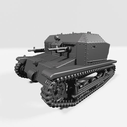 NEW! EMP3D 72011401-87 Tankietka LT vz.33 (P-I) - zamknięty właz