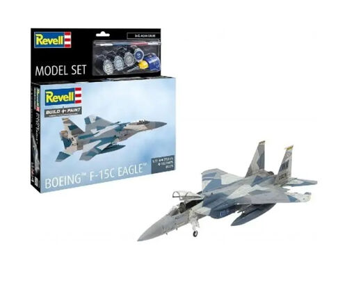 NEW! Revell 63778 F-15 C Eagle Model Set