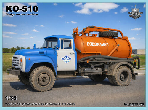 Balaton Modell BM35175 KO-510 (ZIL-130) Sludge Suction Machine