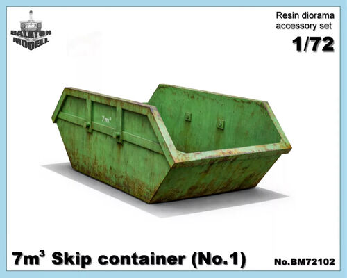 Balaton Modell BM72102 7m3 Skip Container No.1