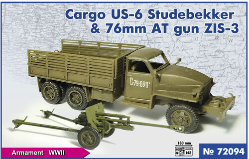 PST 72094 Studebaker & 76 mm AT Gun ZIS-3